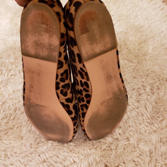 Zara | Shoes | Zara Leopard Ballerina Shoes | Poshmark